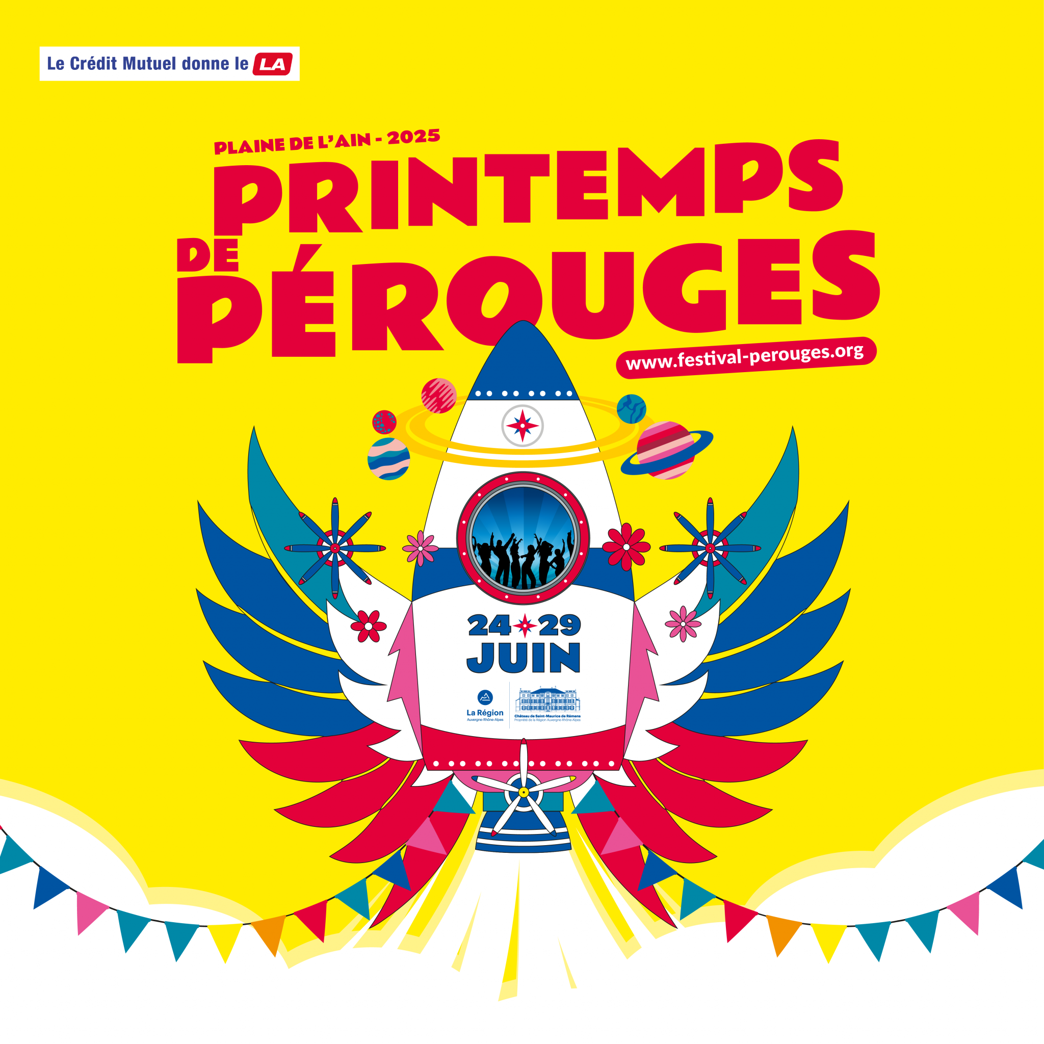 Printemps de Pérouges : Un visuel unique pour l'édition 2025